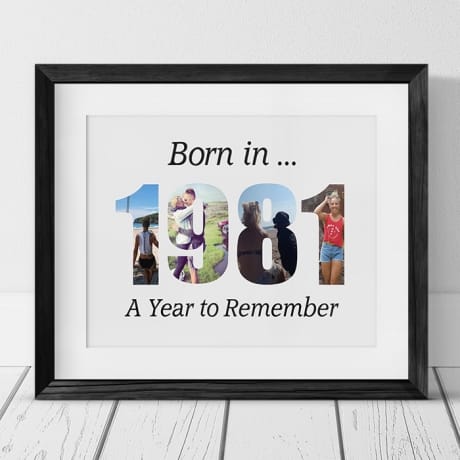 Personalised 40th Birthday Gifts